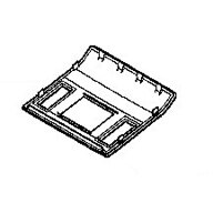 Genuine BMW Front Headlining Cover Hellgrau - 51448233452 - E46,E46 M3