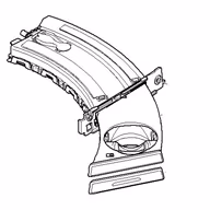 Genuine BMW Cup Holder - Beige - Left - E92 E93 51459174143