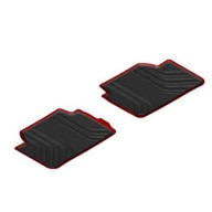 Rear All-Weather Floor Mats - Black - BMW F22 2 Series & F87 M2 ...