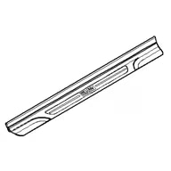 Door Sill Strip With M3 Logo - Left - E46 M3 Coupe and Convertible