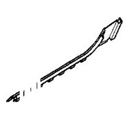 Genuine BMW Sill Strip Right Schwarz - 51478151392 - E36,E36 M3