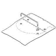 Genuine BMW Trunk Mat with Tension Straps Grau - 51478159495 - E39