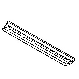 Genuine BMW Front Left Entrance Cover Chrome - 51478219185 - E46