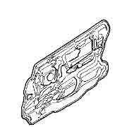 Genuine BMW Sound Insulating Door Front Left - 51487211427 - E90
