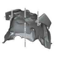 Genuine BMW Front Right Fender Liner Aft F82 F83 M4