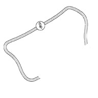Genuine BMW Trunk Lid Gasket - 51718227309 - E46 Convertible