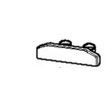 Genuine BMW Spray Nozzle Cover Left Primed - 61677066847 - E46