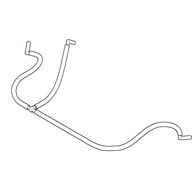 Genuine BMW Hose Line - 61677117844 - E90,E92,E93