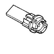 Genuine BMW Socket for 7225 Light Bulb BMW E36 3-Series Sedan