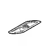 Genuine BMW Right Rear Inter.light And R - 63318363612 - Grau