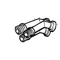 Genuine BMW Connection Flange - 64118390697 - E36