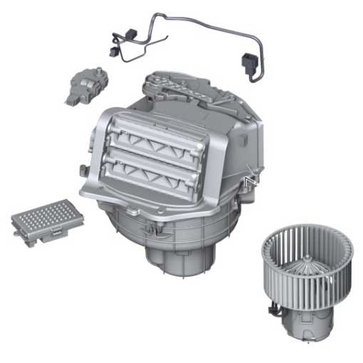 Genuine BMW Blower Unit HVAC F07 F12 F06 F12 F13 F01 F02