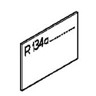 Genuine BMW Label "Air Condition" 750 Gramm - 64508387412 - E39,E39 M5