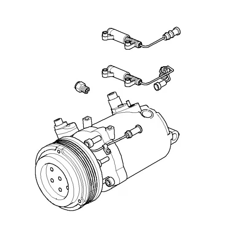 BMW Air Conditioner / AC Compressor - Z3 - 64528386650