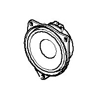 Genuine BMW Top-Hifi Mid-range Loudspeak - 65139143987
