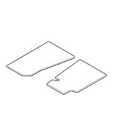 Front All-Weather Floor Mats - Black - E83 X3 - 82110305566