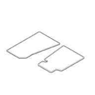 Front All-Weather Floor Mats - Beige - E83 X3