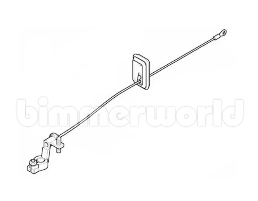 Positive Battery Cable for BMW E46 323Ci 325Ci 330Ci Convertible
