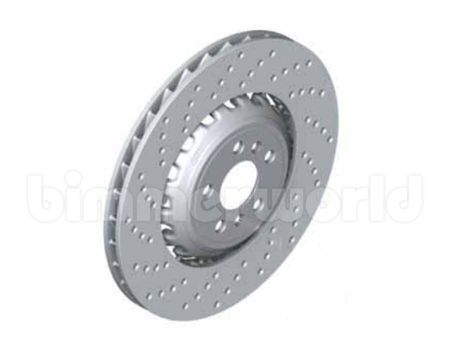 F9X M5 M8 CCB Rear Brake Rotor Carbon Ceramic BMW 34217991108