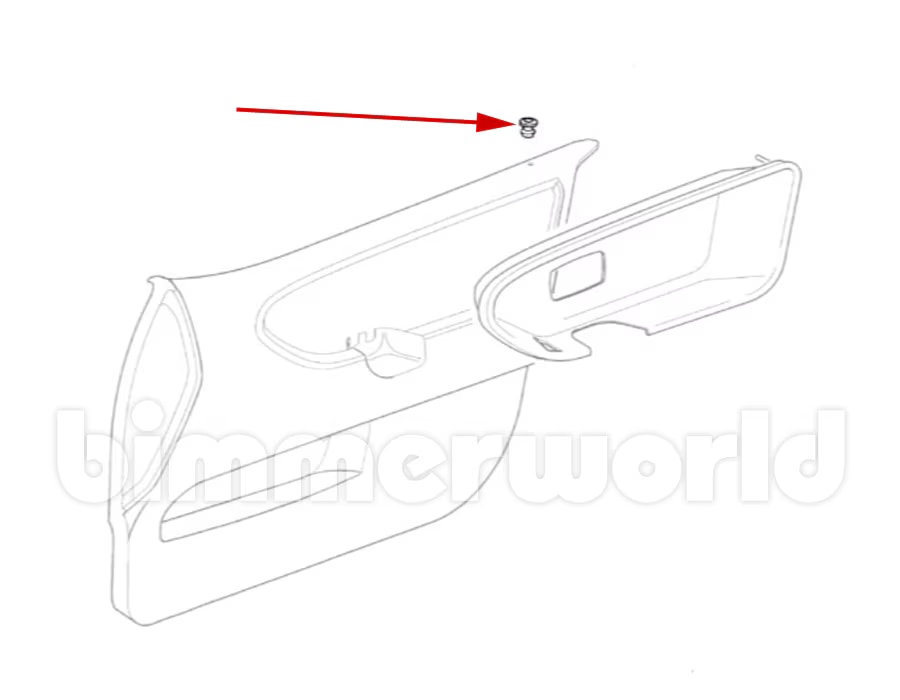 Bushing for Door Lock Pin - E36 3-Series & Z3