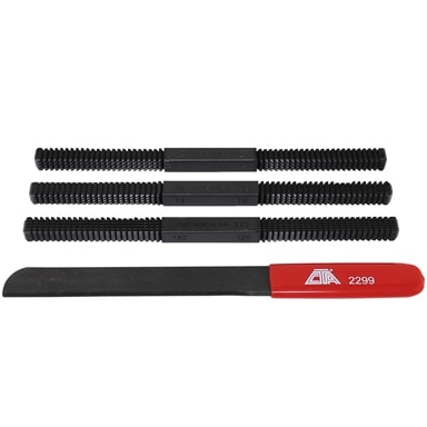Thread Restoring Kit - 4-Piece SAE & Metric File Set