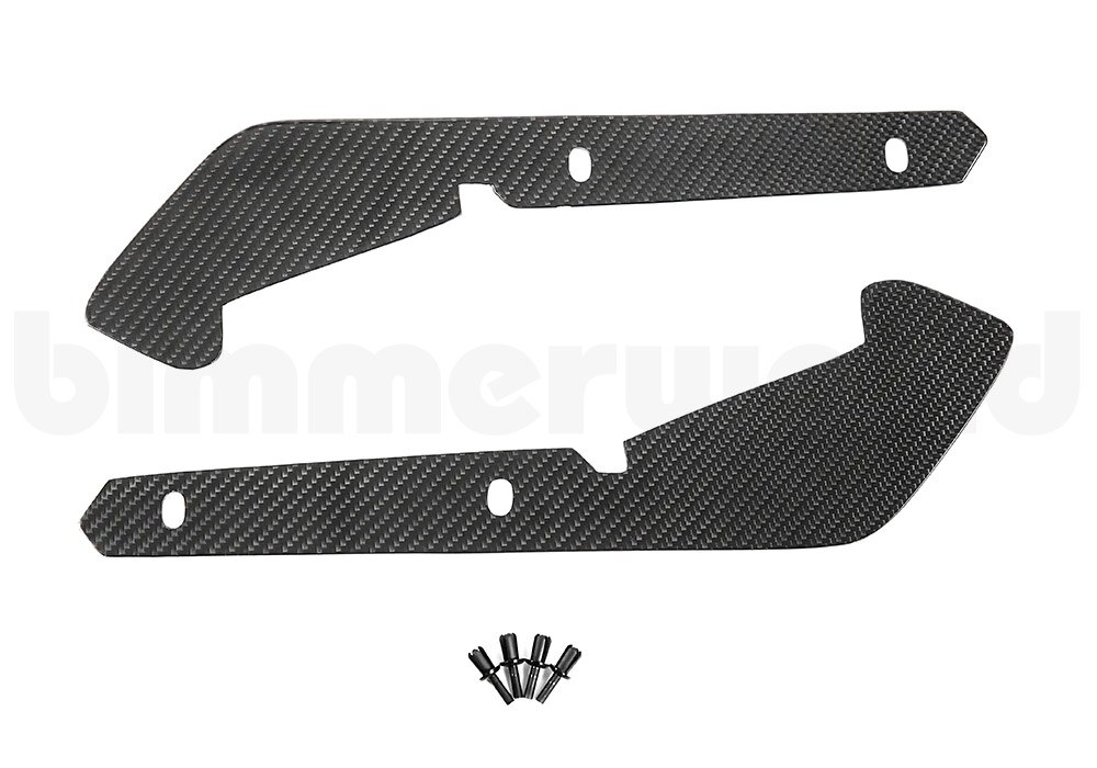 Carbon Fiber Front Splash Guards for BMW G87 M2
