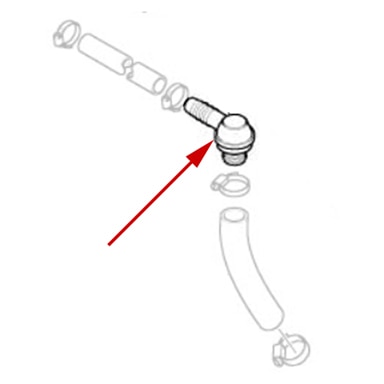 Genuine BMW Check Valve Brake Booster Late E30 325i and E28 528e
