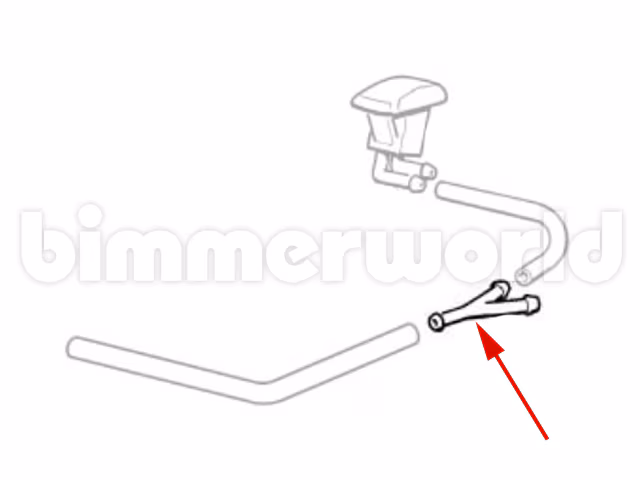 Distribution Piece for Plastic Tubing - E36 E90 E24 E32 F15 F85 F16 F86