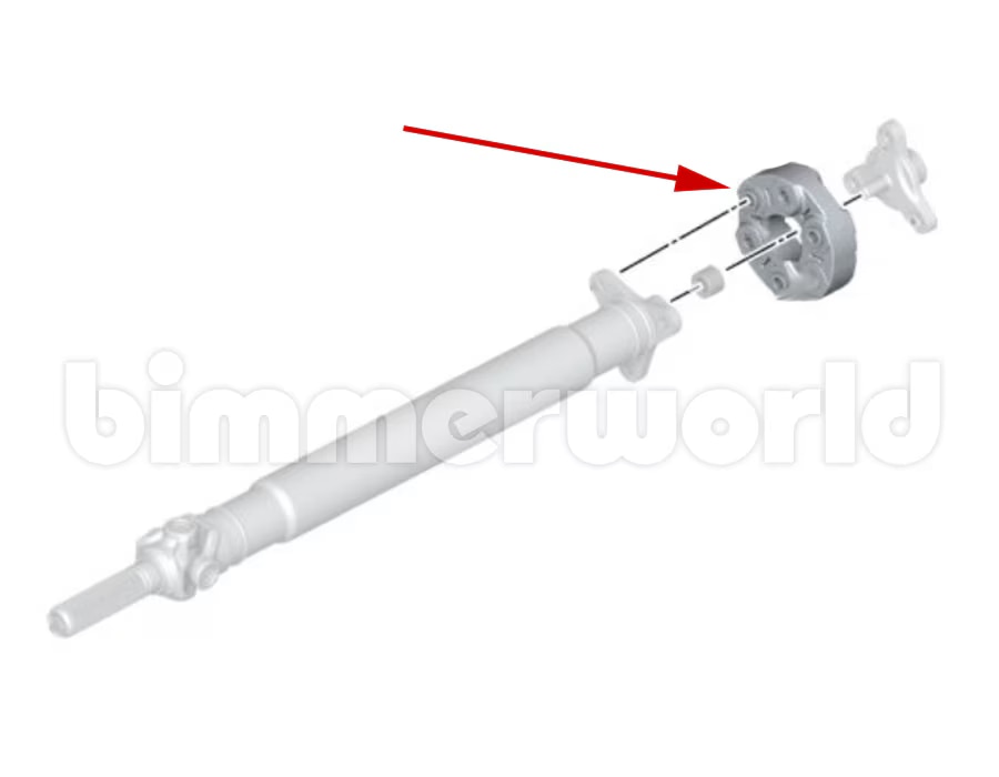 Guibo Read Driveshaft Flex Disc BMW G42 M240i G2X M340i M440i