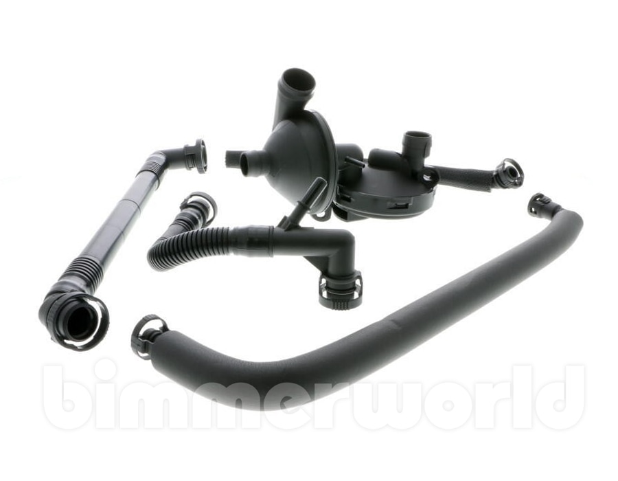 Crankcase Vent Valve & Hose Kit, Standard - E46, E39, E60, X3, Z3, Z4