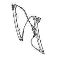 Right Rear Window Regulator, Genuine BMW - E64 6-series (2004-2010)