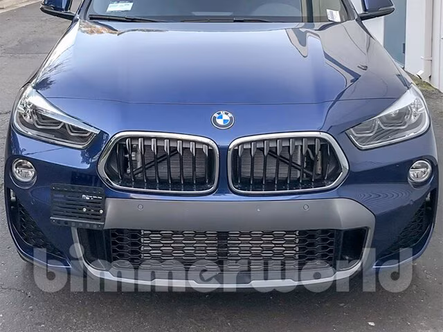 Tow Hook License Plate Mount - BMW X2 2018+ (F39 Chassis)