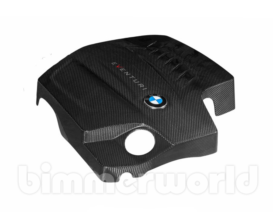 Eventuri Black Carbon Fiber Engine Cover for BMW N55 Engine
