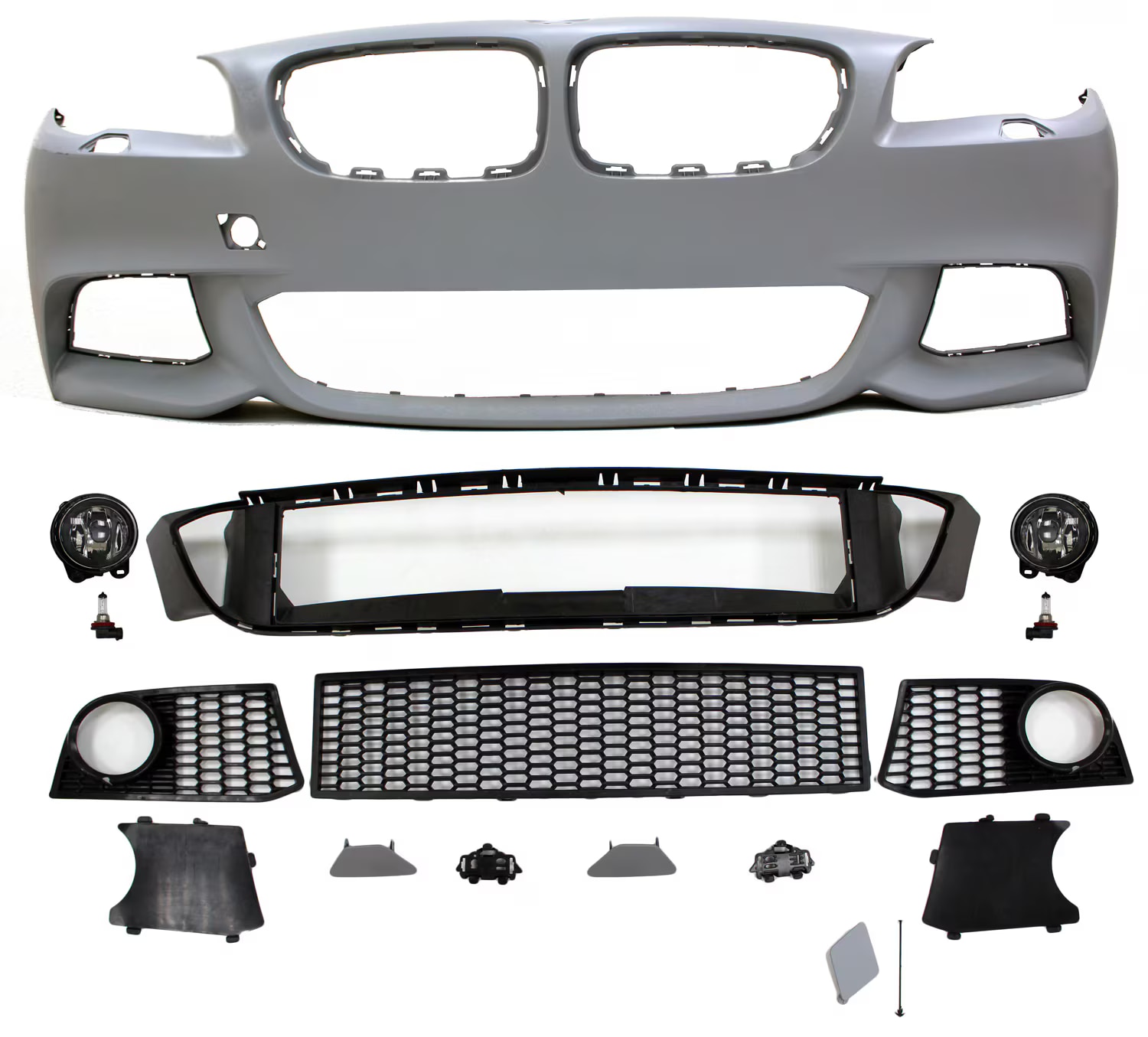 F10 M Sport Style Front Bumper - No PDC