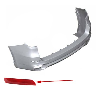 Bumper Reflector, Rear Left - Genuine BMW - F15 X5 M Sport