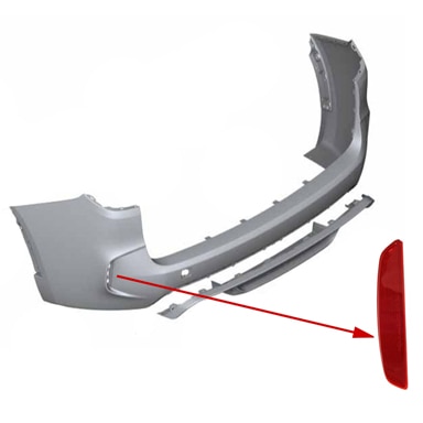 Bumper Reflector, Rear Left - Genuine BMW - F85 X5M