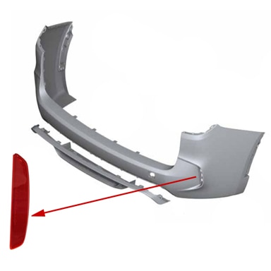 Bumper Reflector, Rear Right - Genuine BMW - F85 X5M