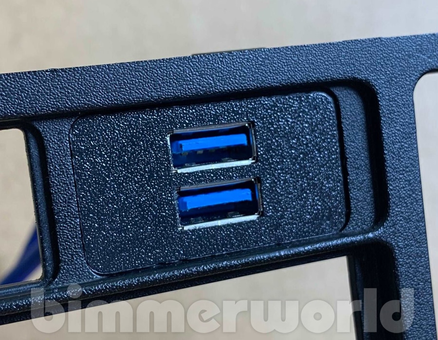 Dual USB-A Charging Port for Center Dash Console on BMW E30 3-Series ...