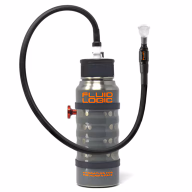 FluidLogic WAVE 32oz Hydration Bottle with Magnetic Draw Hose