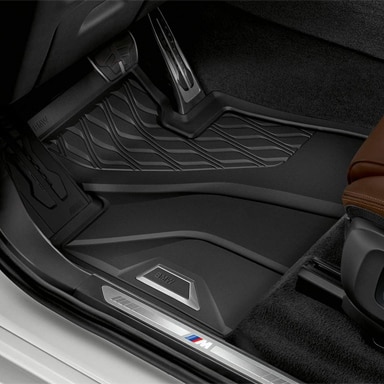 Front Rubber All Weather Floor Mats Pair BMW G05 G06 G07 F95 F96