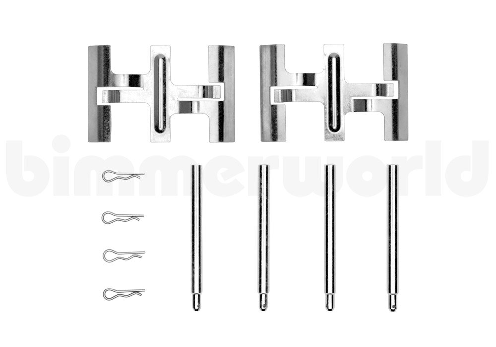 Front Caliper Retaining Spring and Screws Kit for BMW 1978+ E21 320i