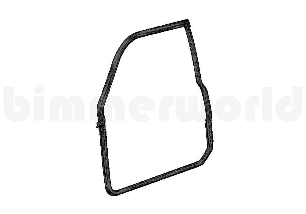 Front Right Door Seal for BMW E28 5-series (51211874878)