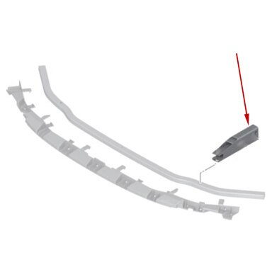 Left Crash Box for Front Spoiler for G87 M2, G80 M3, G82 G83 M4