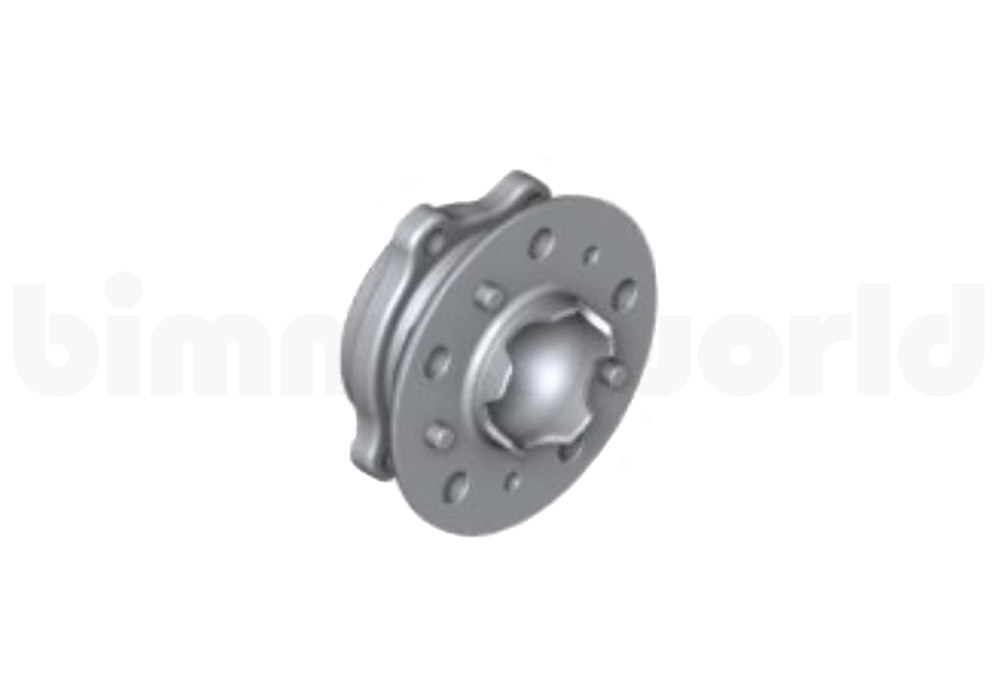 Front Wheel Hub with Bearing, BMW G87 M2, G80 M3, G82 M4 - 31108095643
