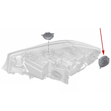LED Module for Right Turn Signal & Outer DRL on BMW G20 Pre-LCI (2019-2023)