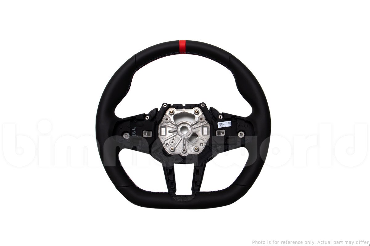 M Flat-Bottom Alcantara Steering Wheel for BMW G87 M2, G80 M3, G82/G83 M4