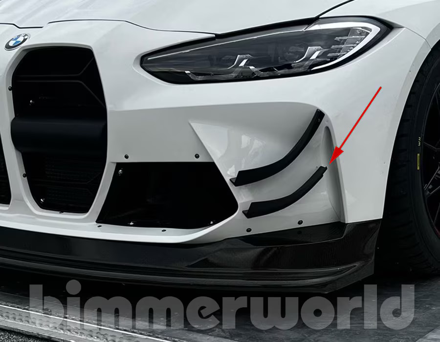 BMW Motorsport Lower Canard Set - G82 G83 M4 & G80 M3