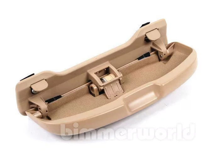 Genuine BMW Tray For Glasses - Beige - E82 E9X E84 X1 - 51164862873