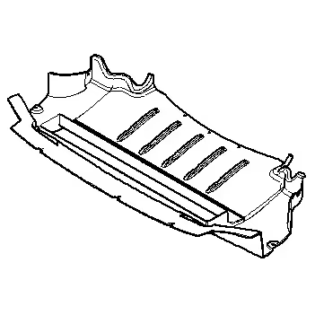 BMW Splash Panel - Front Center - E9x M3 51757899820