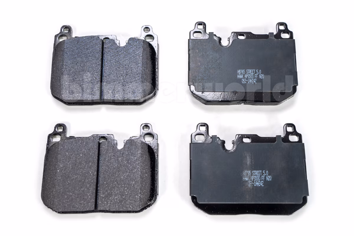 Front Brake Pads, Hawk HPS 5.0 - F22 M235i/M240i, F3X 335i/340i/435i ...